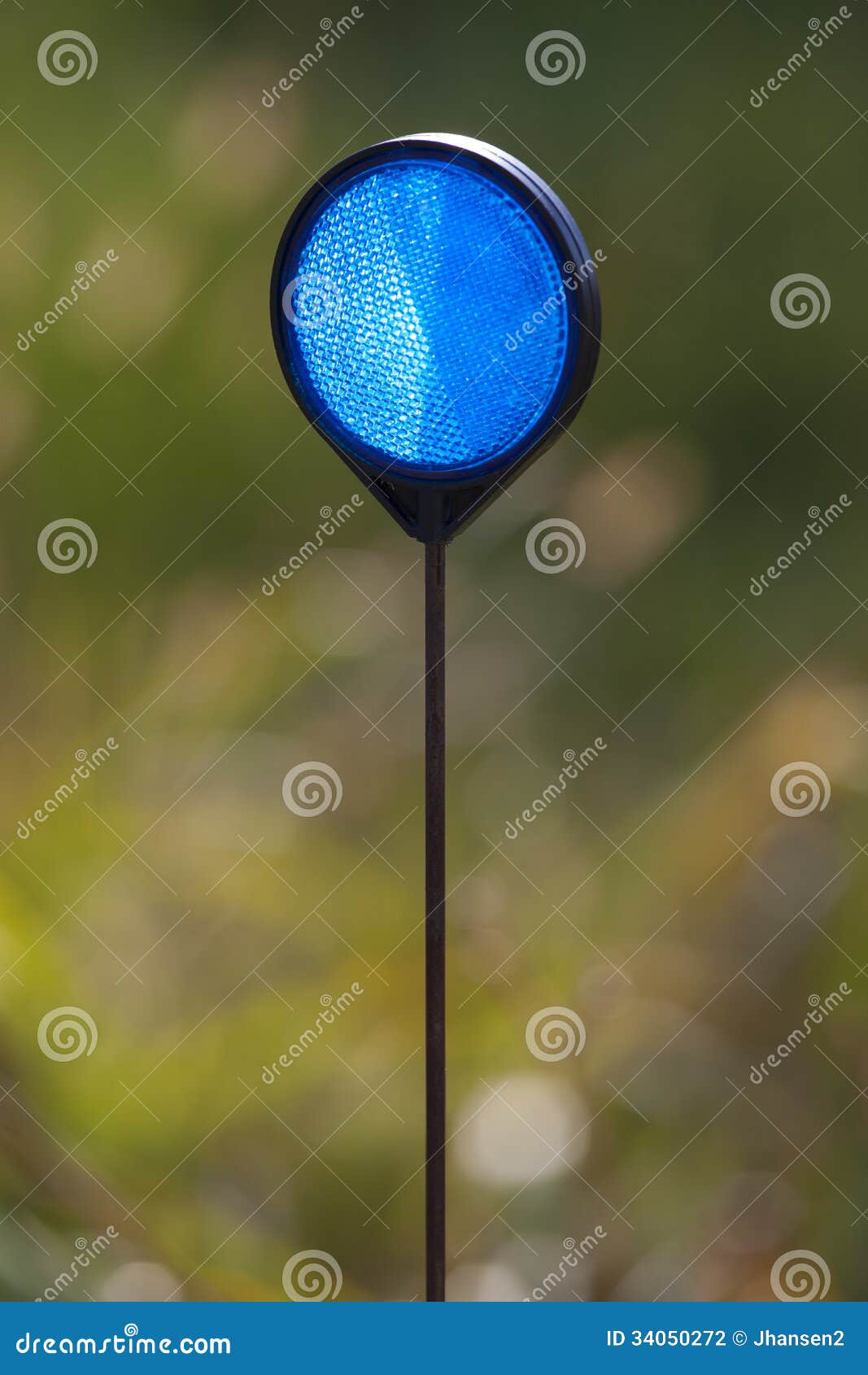Reflector stock photo. Image of warning, post, bocah - 34050272