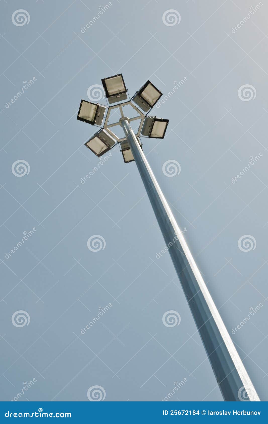 Reflector Del Poste Imagenes de archivo - Imagen: 25672184