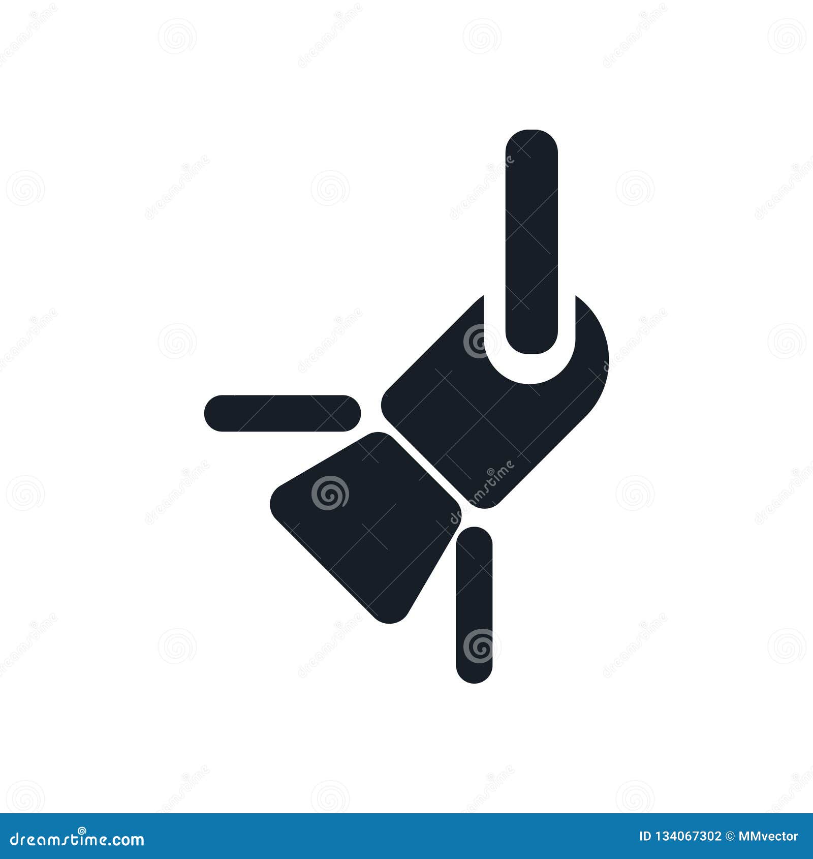 Reflector Icon Vector Sign and Symbol Isolated on White Background ...