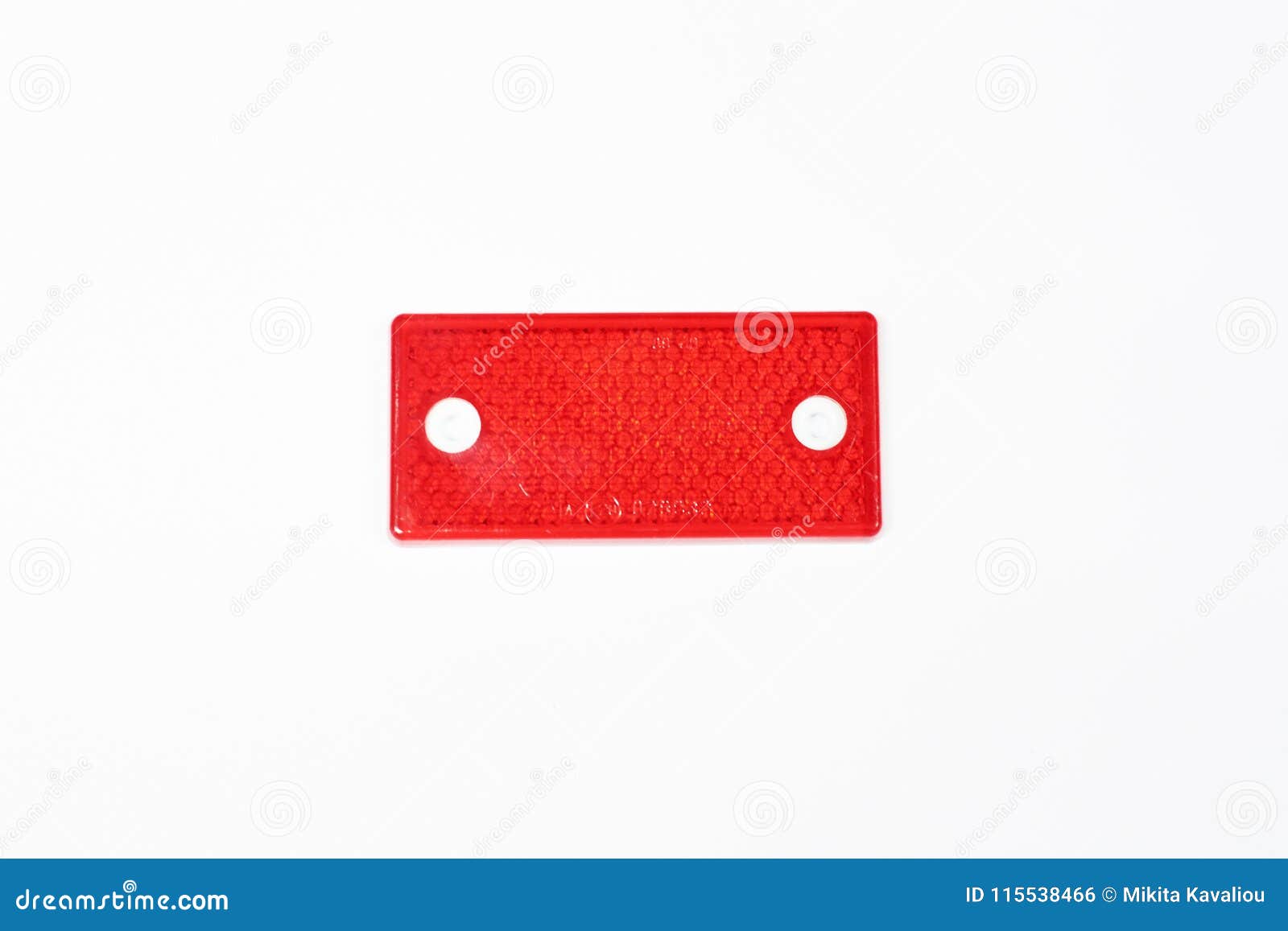 Reflector Isolated on White Background Stock Photo - Image of isolated ...