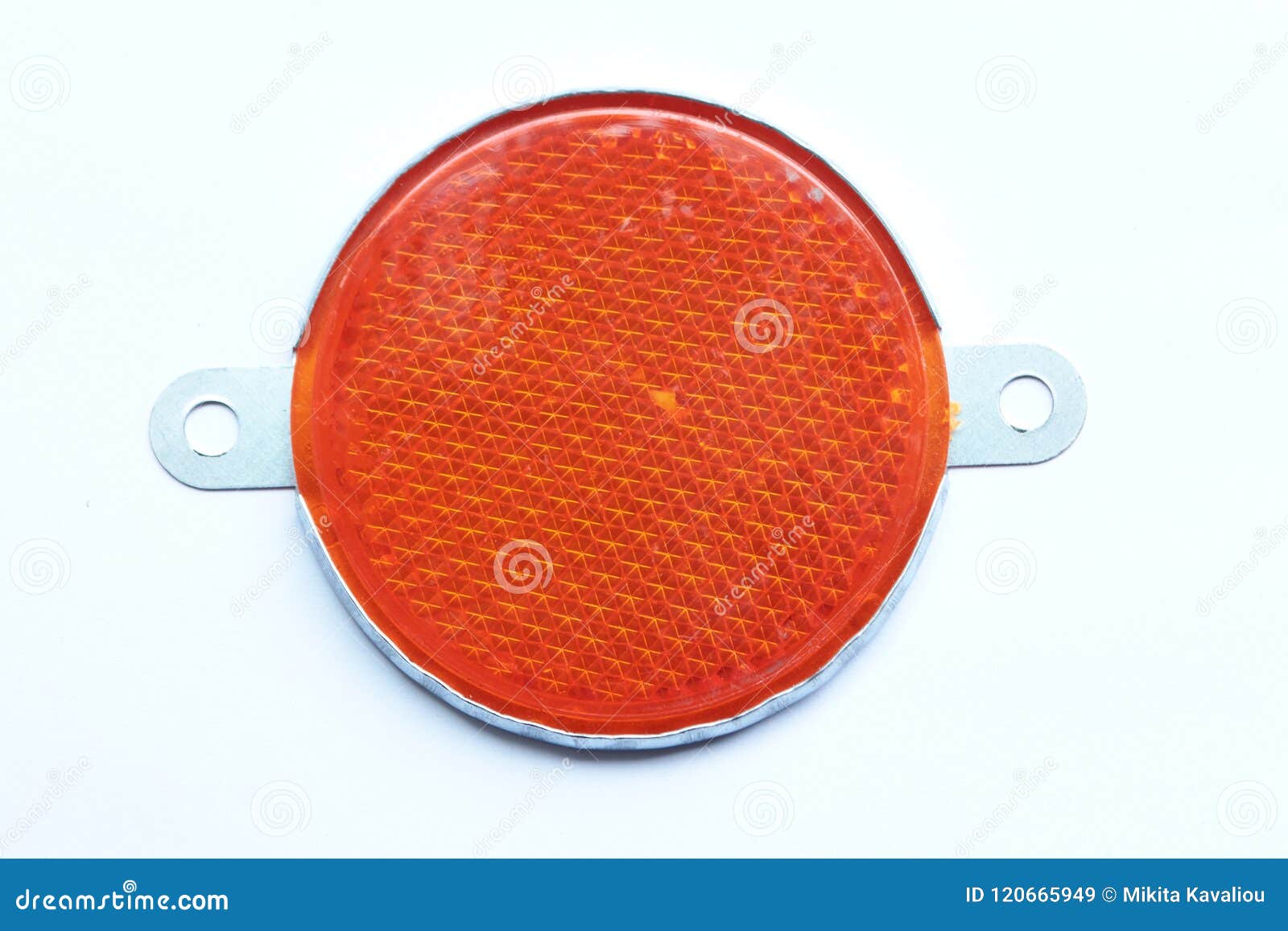 Reflector Isolated on White Background Stock Image - Image of truck ...