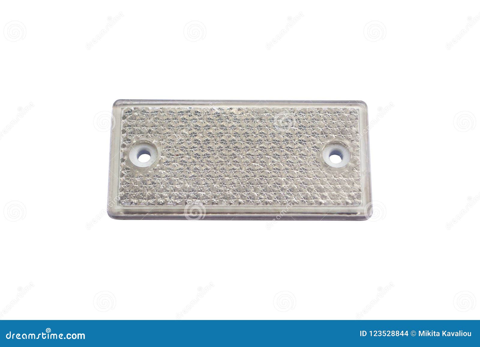 Reflector Isolated on White Background Stock Photo - Image of ...