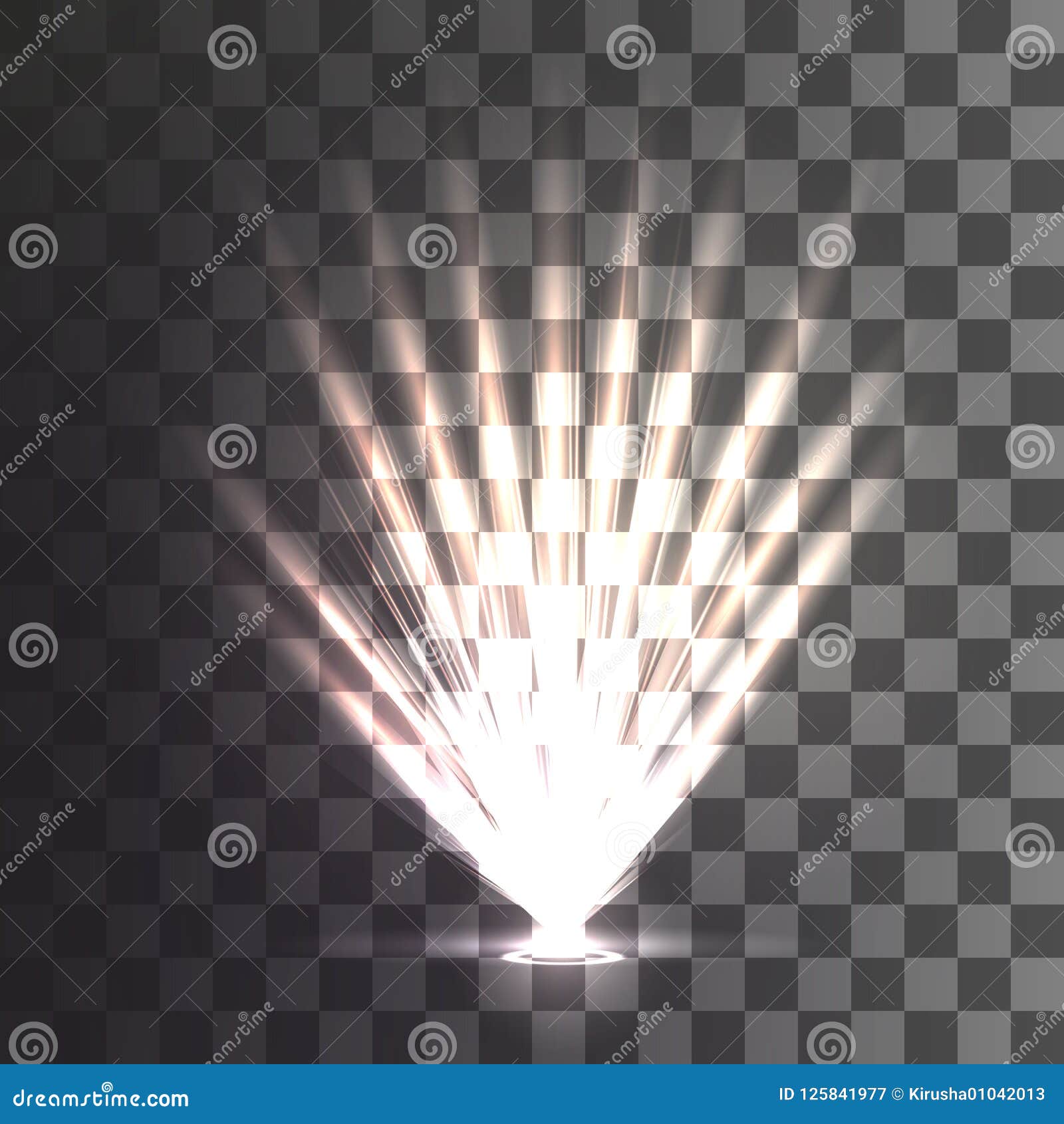 Reflectores del vector ilustración del vector. Ilustración de contexto ...