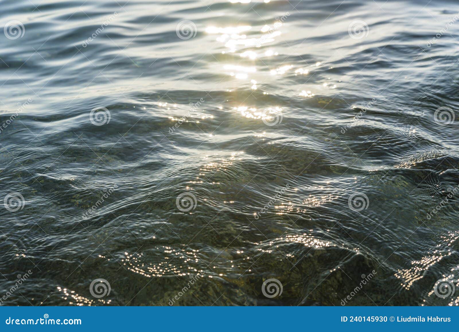 Reflejo Del Sol En El Agua Del Mar Foto de archivo - Imagen de hermoso ...