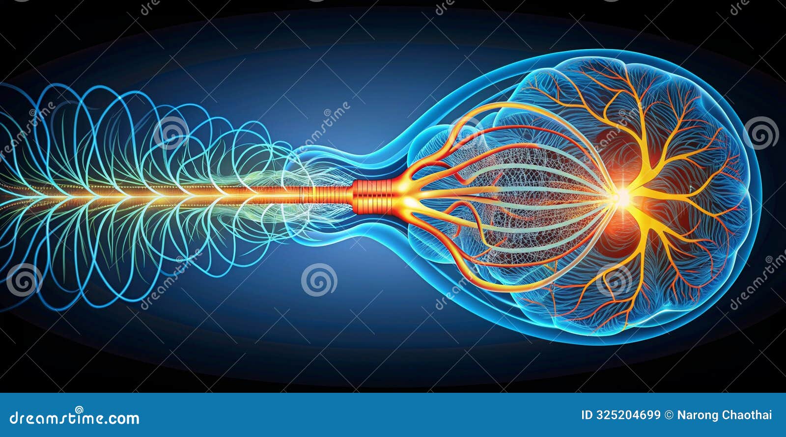 Reflex Arc Pathway from Sensory Input To Motor Output in High AI ...