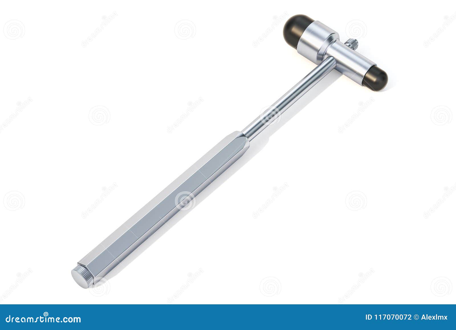 Reflex Hammer, 3D Rendering Stock Illustration - Illustration of ...
