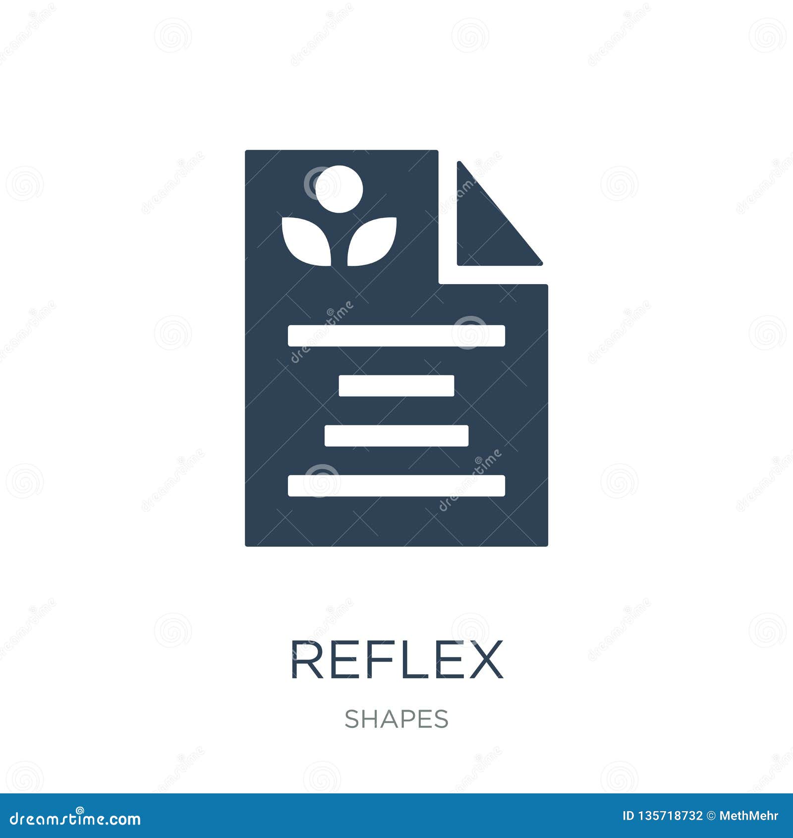 Reflex Icon Vector Sign And Symbol Isolated On White Background, Reflex ...
