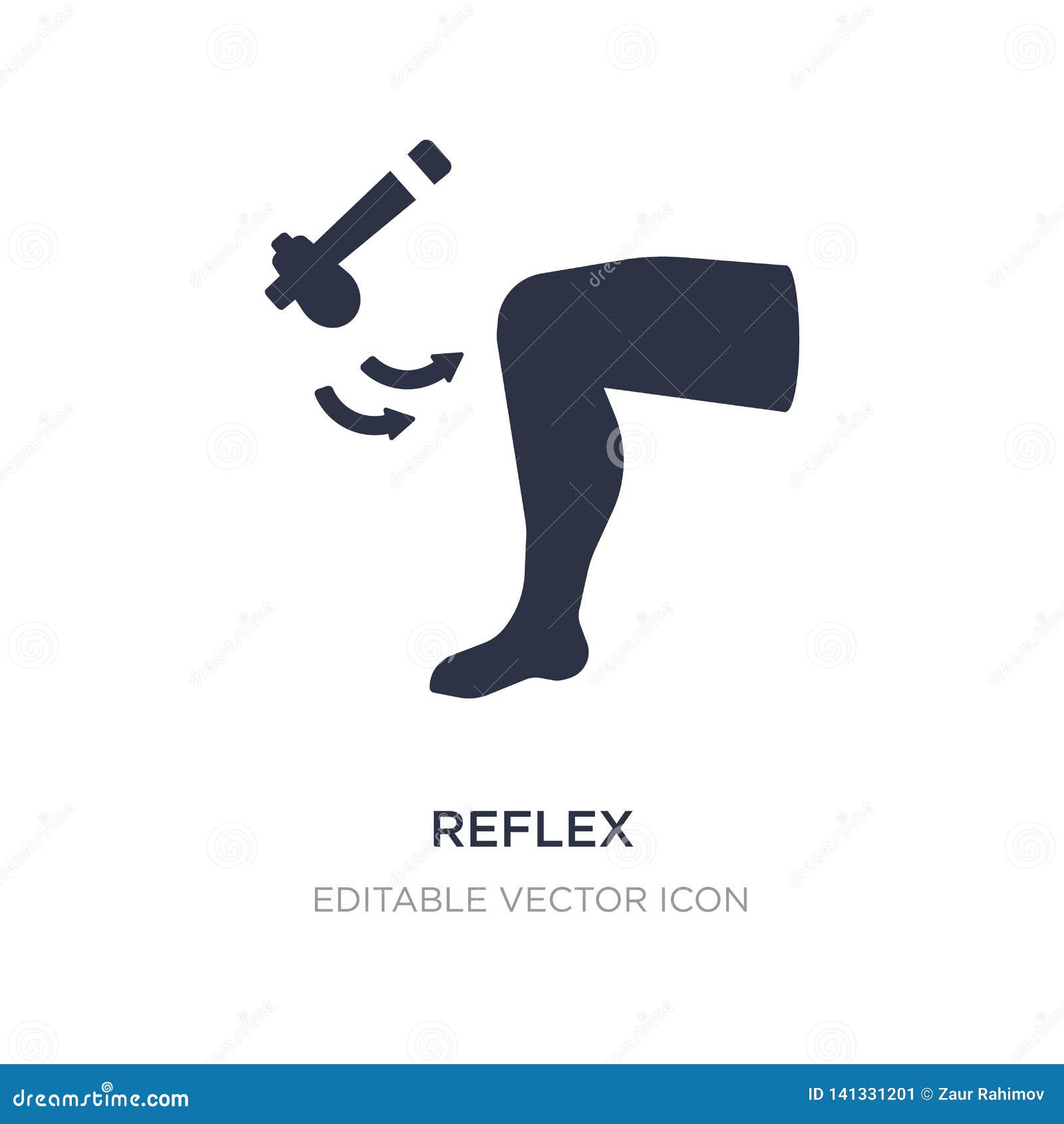 Reflex Icon Vector Sign And Symbol Isolated On White Background, Reflex ...