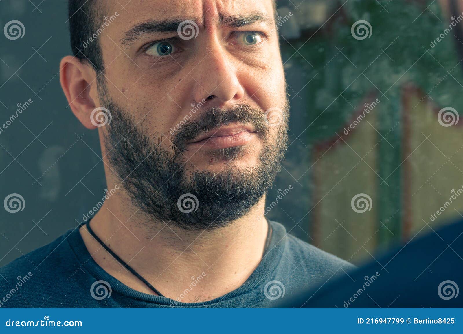 Reflex Mirroring. Handsome Men Stock Image - Image of handsome, mirrors ...