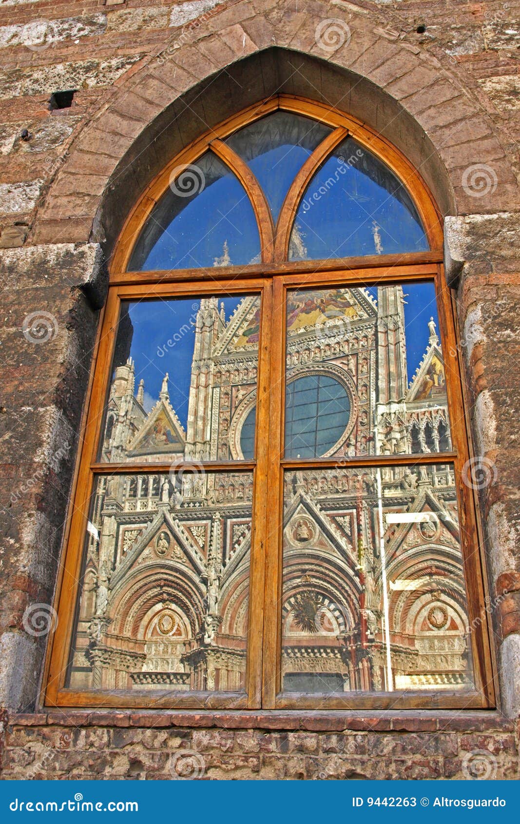 Reflex in a window stock image. Image of window, reflex - 9442263