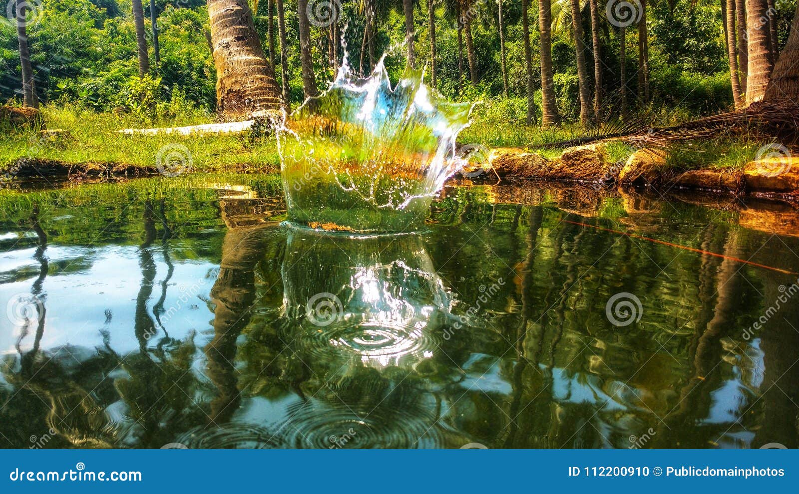 Reflexion Natur, Vatten, Kropp Av Vatten Bild. Bild: 112200910