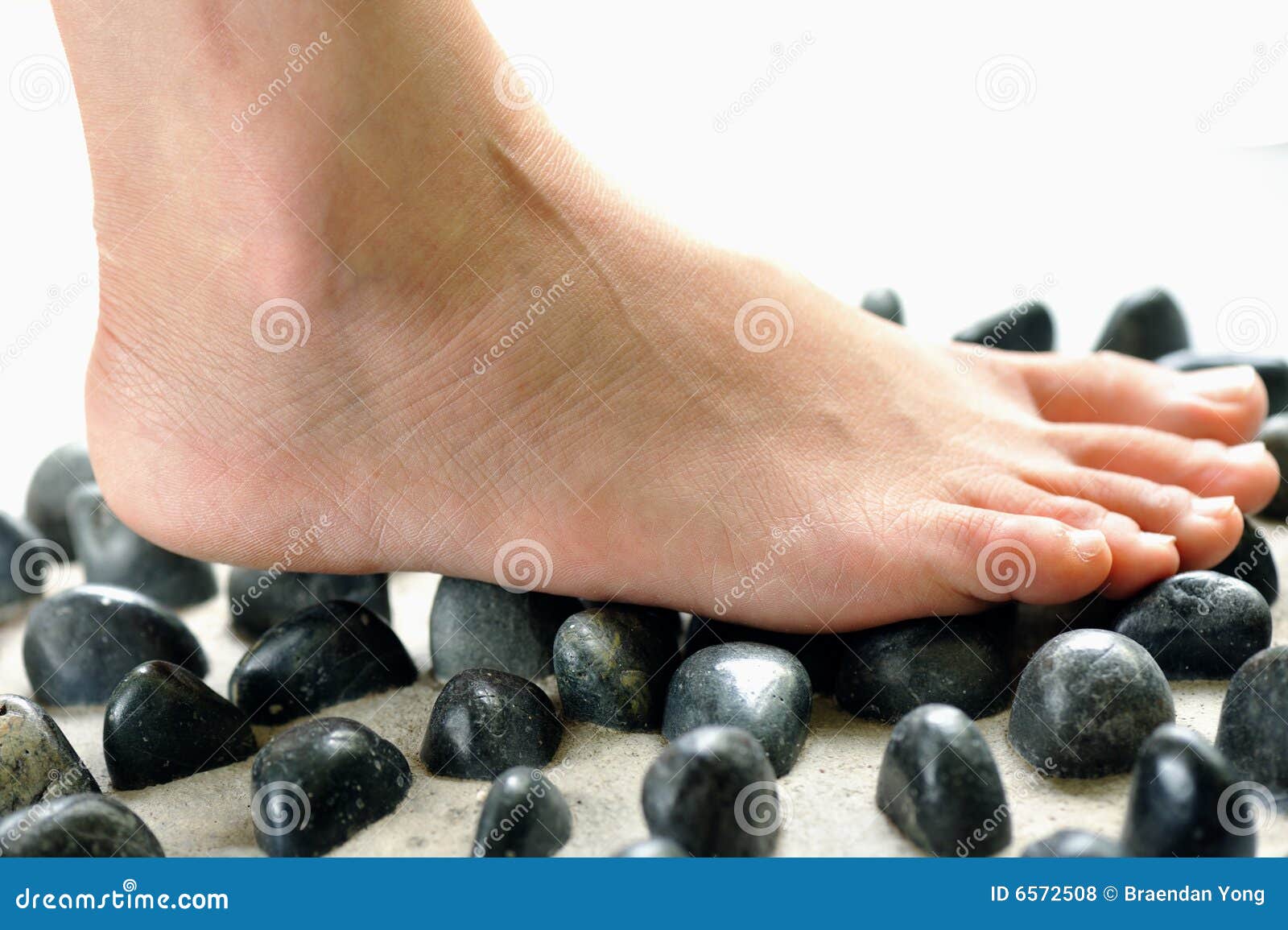 Reflexology Path Series 2 stock photo. Image of pebbles - 6572508
