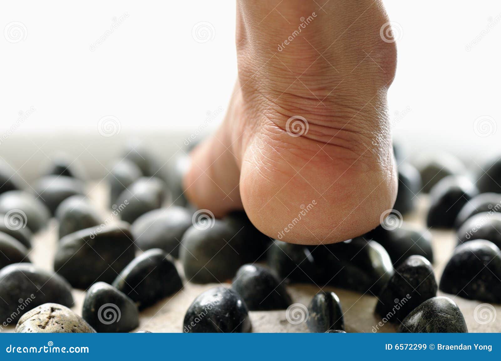 Reflexology Path Series 5 stock image. Image of barefooted - 6572299