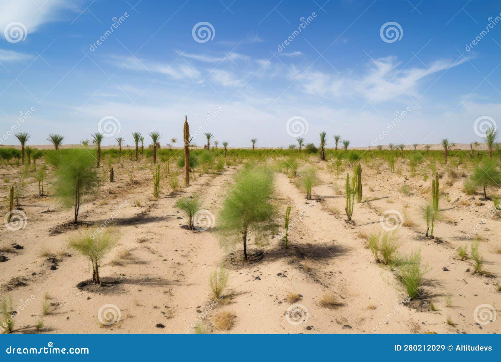 Reforestation Project in a Desert Landscape, with the Goal of Restoring ... Reforestation Project in a Desert Landscape, with the Goal of Restoring ...