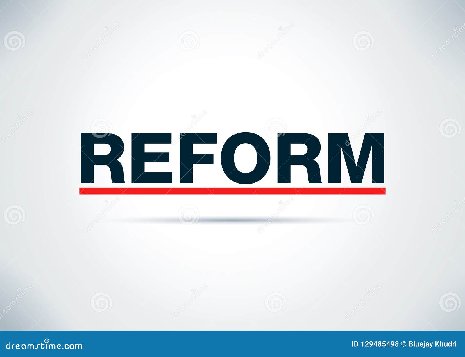 Reform Abstract Flat Background Design Illustration Stock Illustration ...