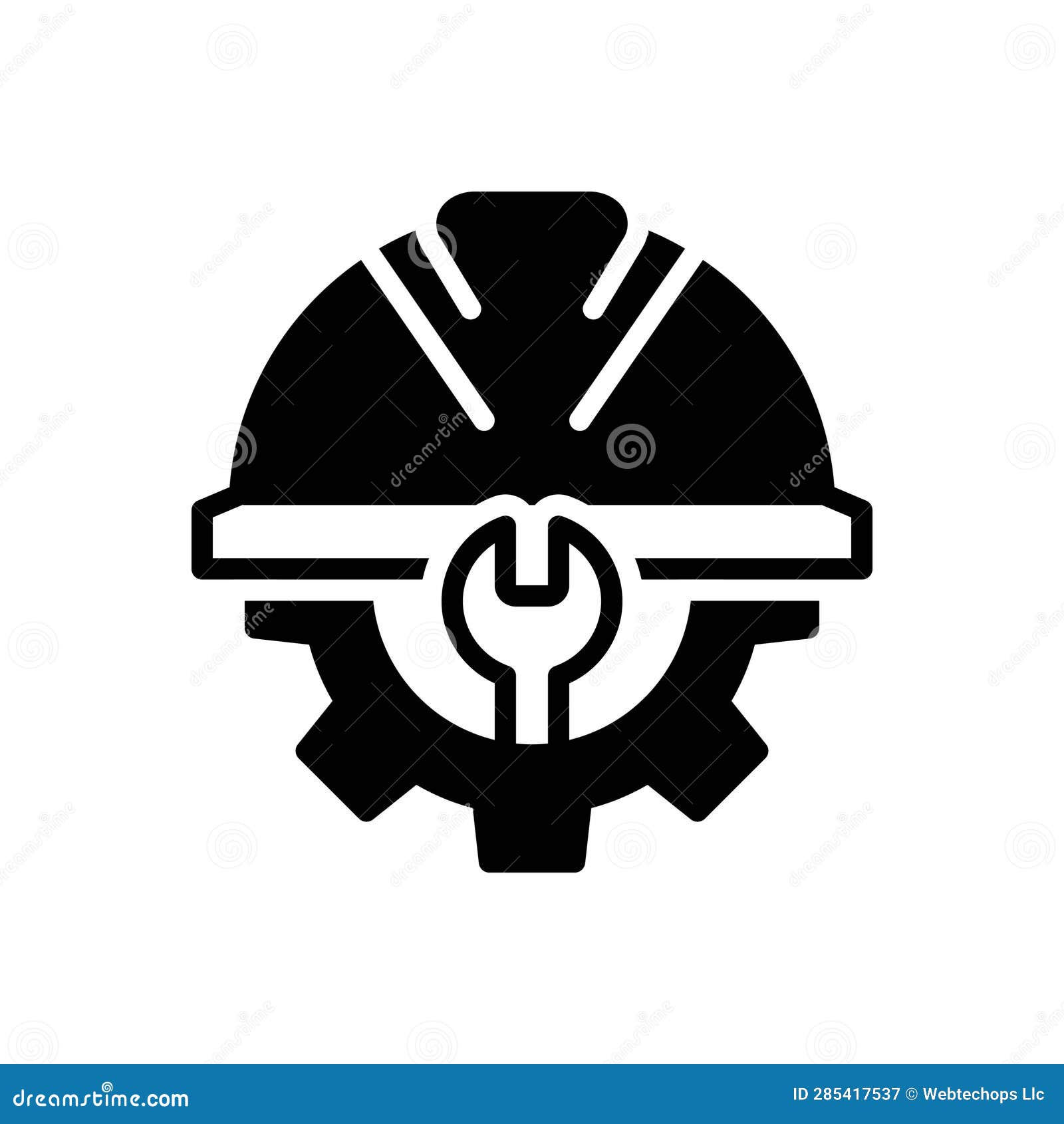 Black Solid Icon for Reform, Improvement and Repair Stock Vector ...