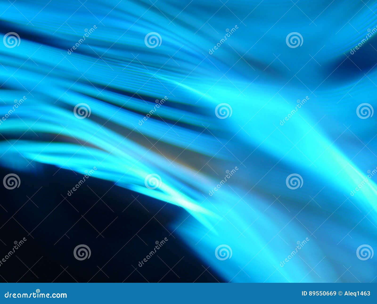 The Refraction of Light is Applied at Night Stock Illustration ...