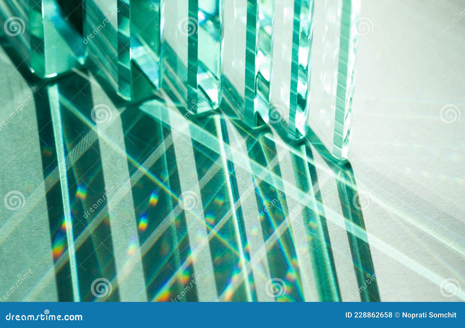 Beam of Light through Glass Stock Photo - Image of isolated, decoration ...