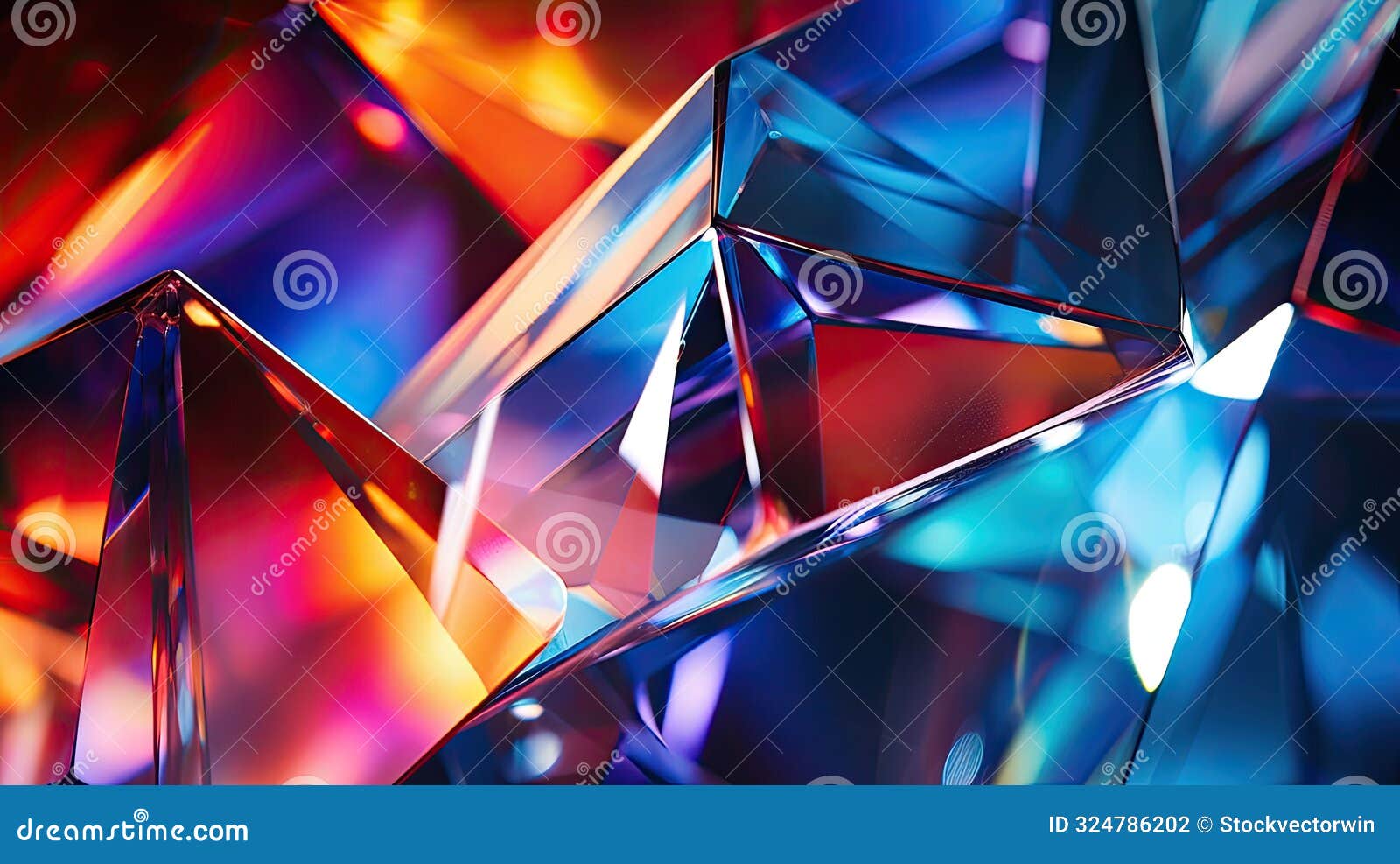Refraction Light and Dark Abstract Stock Illustration - Illustration of ...