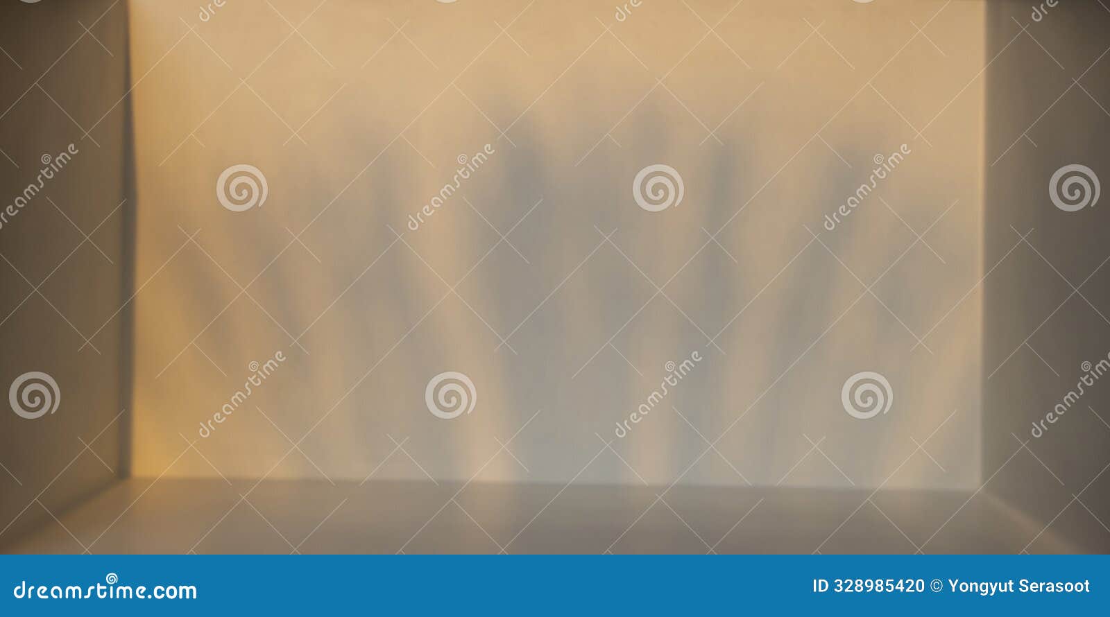 Refraction of Light and Shadow in Rooms with Free Space Stock Photo ...