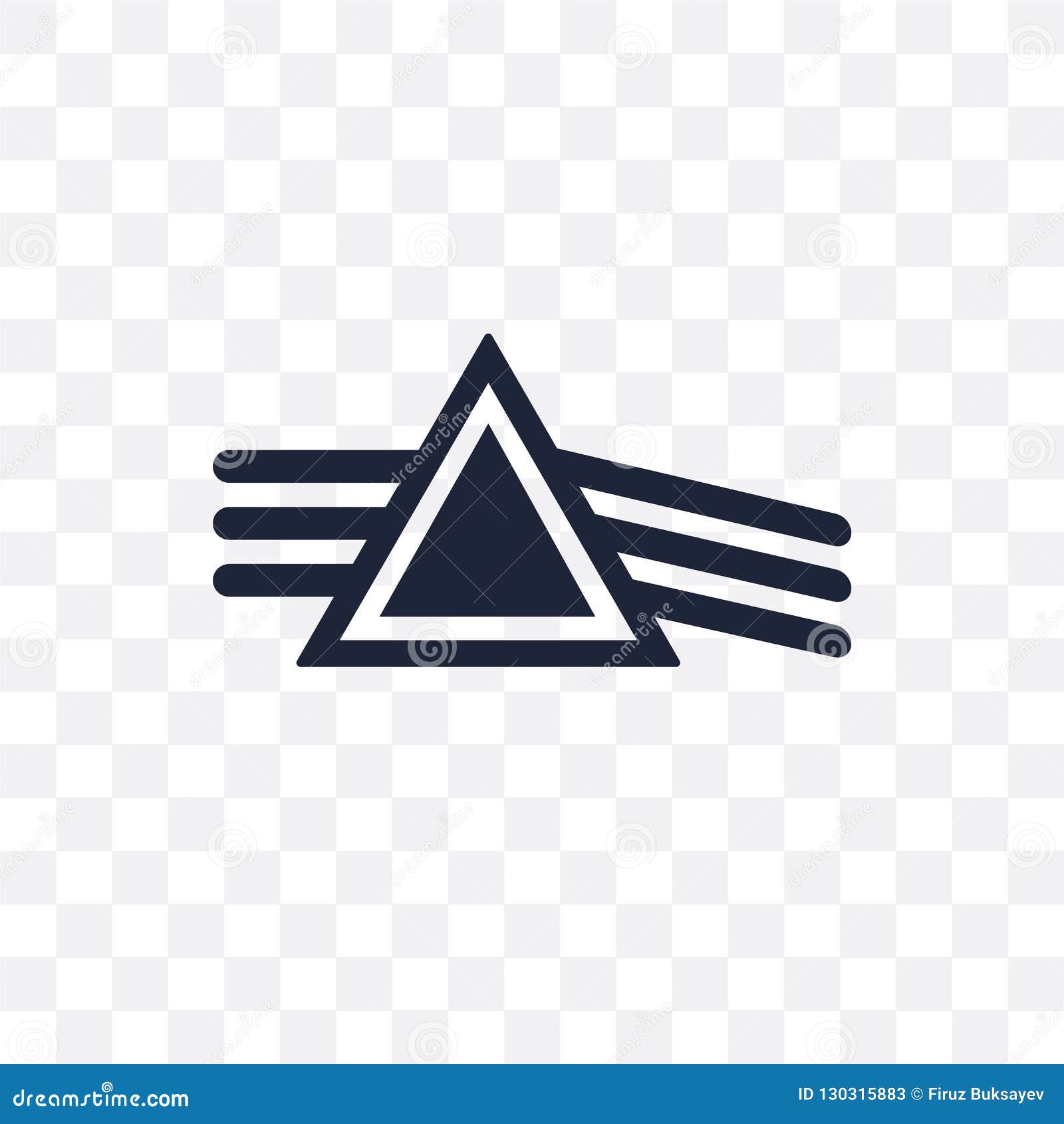 Refraction Transparent Icon. Refraction Symbol Design From Science ...