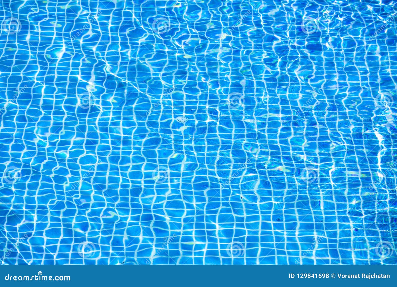 Refraction of Water in Swimming Pool Stock Photo - Image of closeup ...