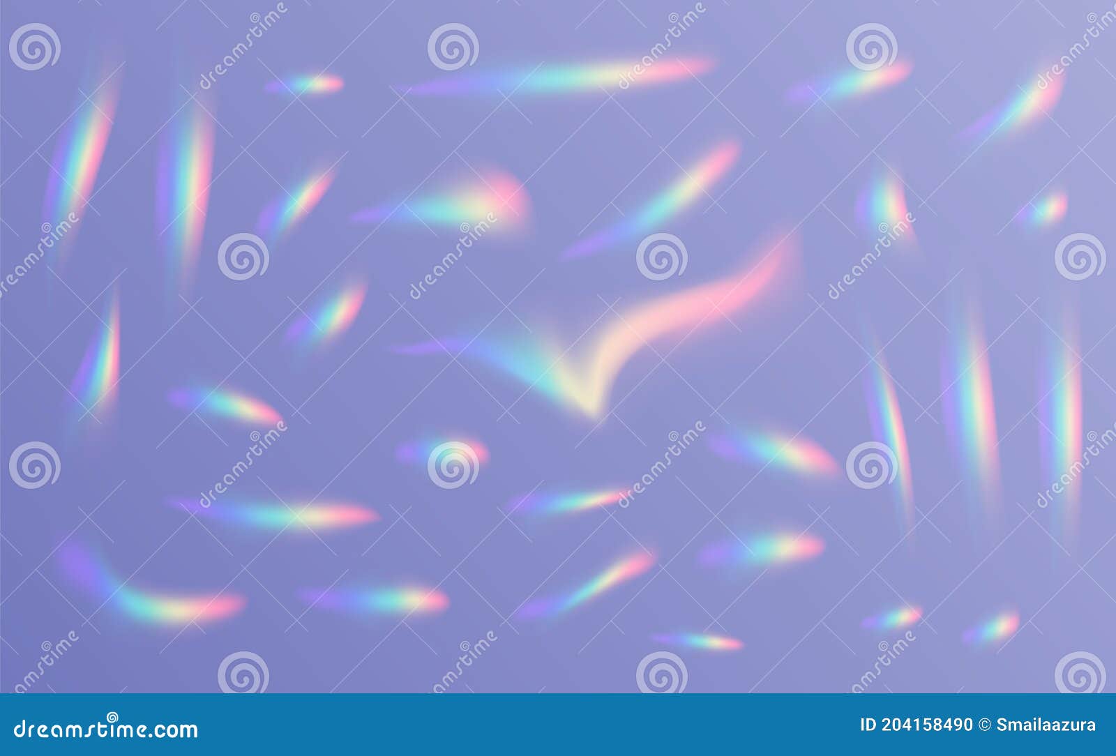 Refractions Set in Different Shapes, Rainbow Sunlight Effect ...