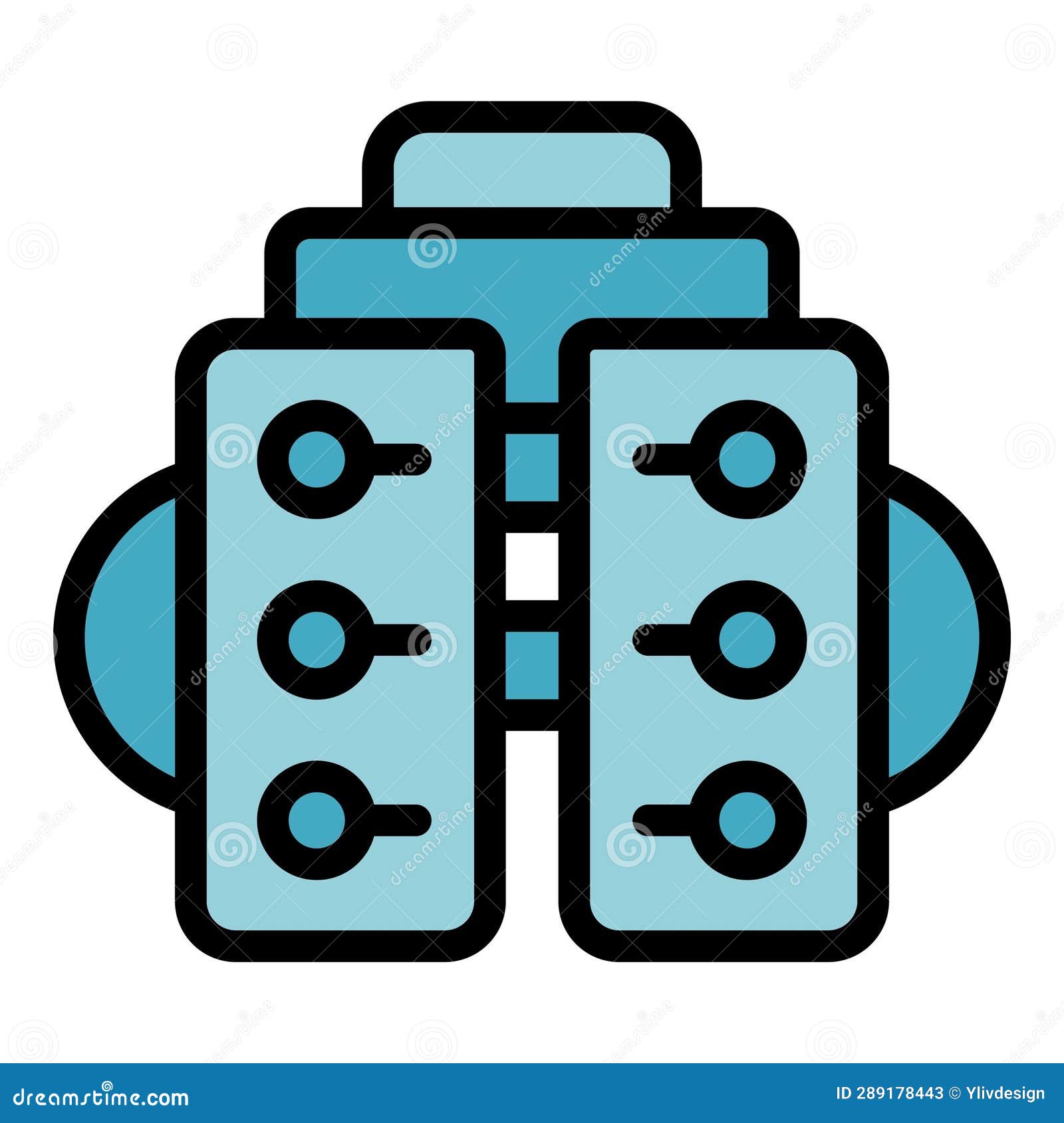 Refractive Procedure Icon Vector Flat Stock Vector - Illustration of ...