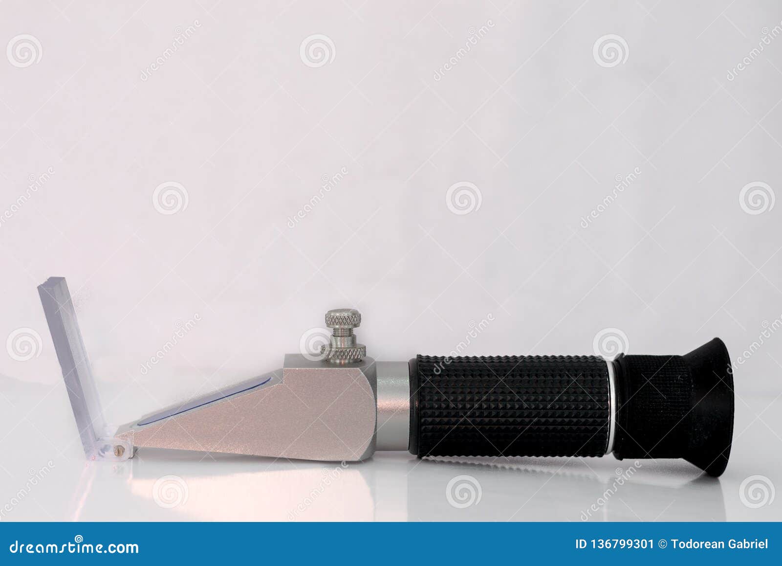 Hydrometer Refractometer For Measuring Of A Sugar In Wine Royalty-Free ...