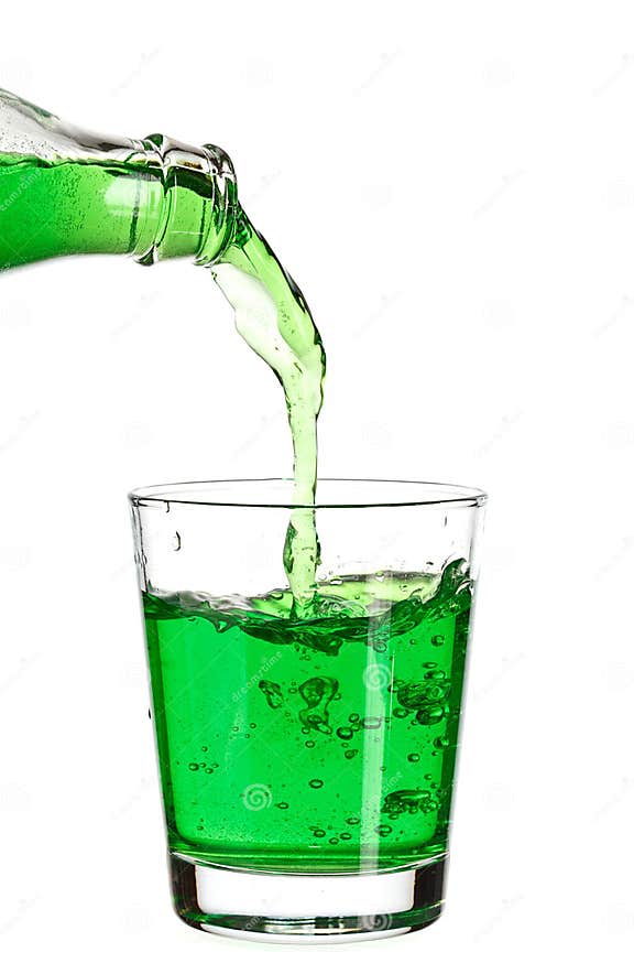 Refresco verde foto de archivo. Imagen de claro, fondo - 17514698