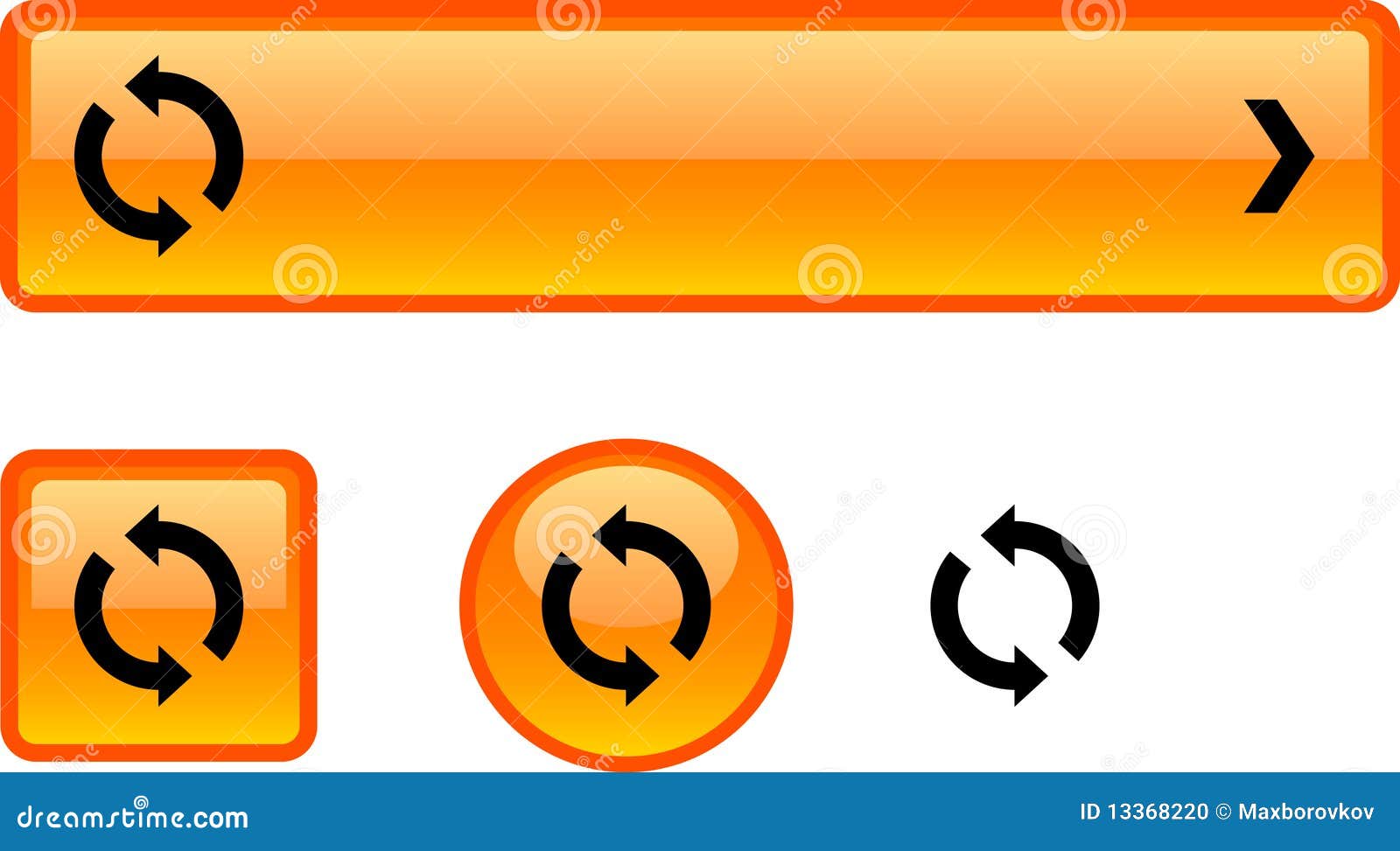 Refresh button set. stock vector. Illustration of glass - 13368220 Refresh button set. stock vector. Illustration of glass - 13368220