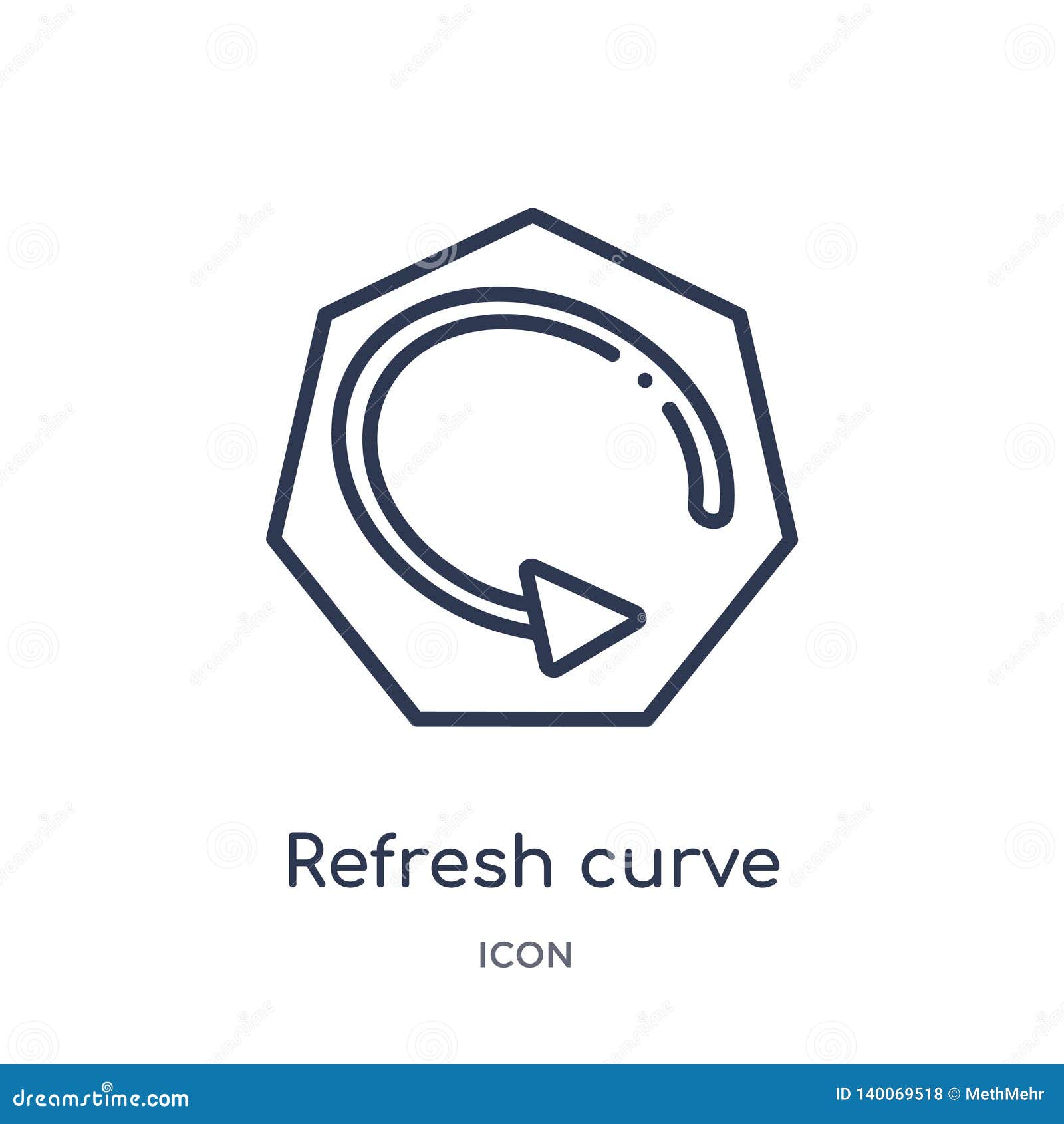 Refresh Curve Arrows Icon from Ultimate Glyphicons Outline Collection ... Refresh Curve Arrows Icon from Ultimate Glyphicons Outline Collection ...