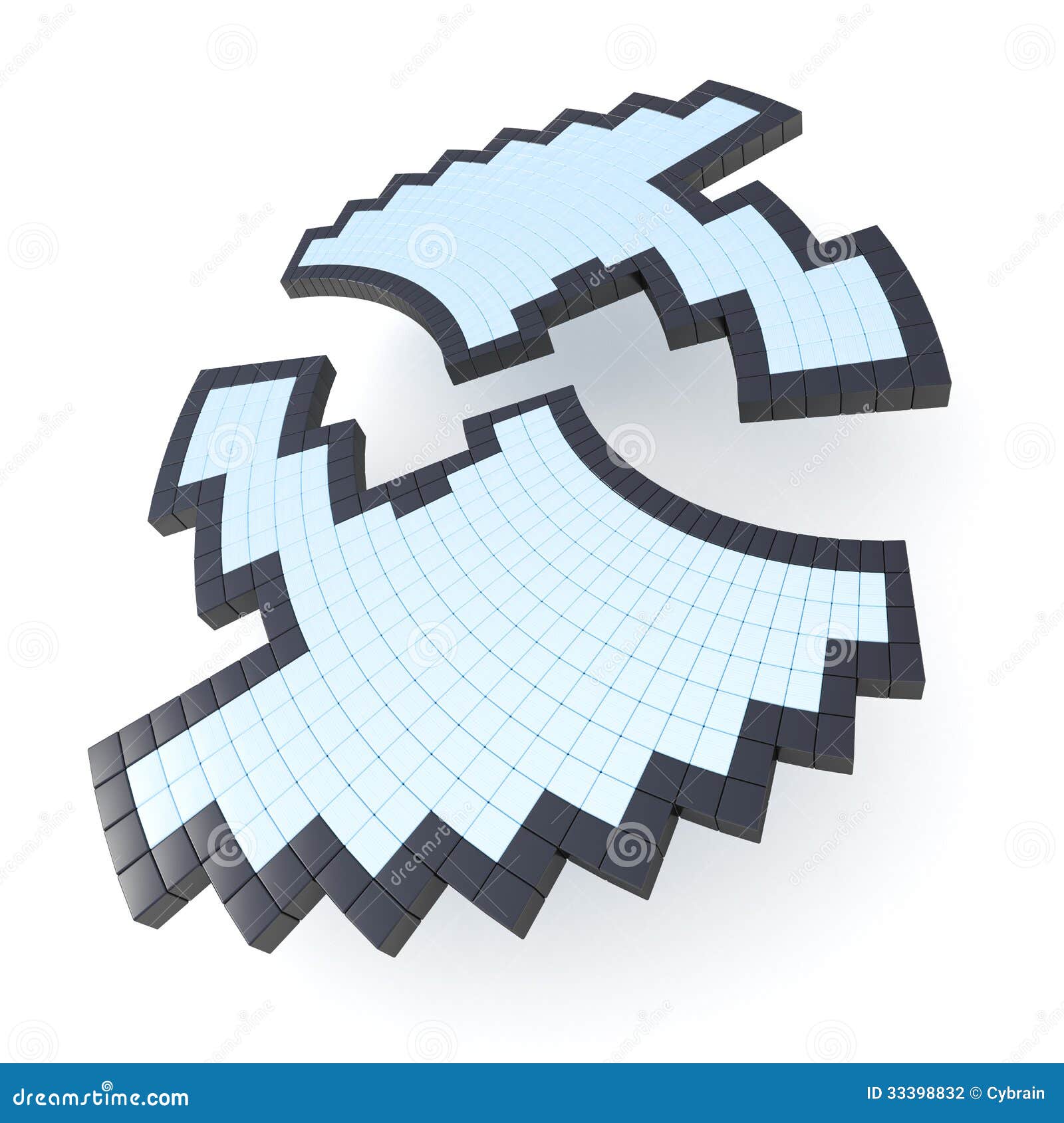 Refresh icon stock illustration. Illustration of connection - 33398832