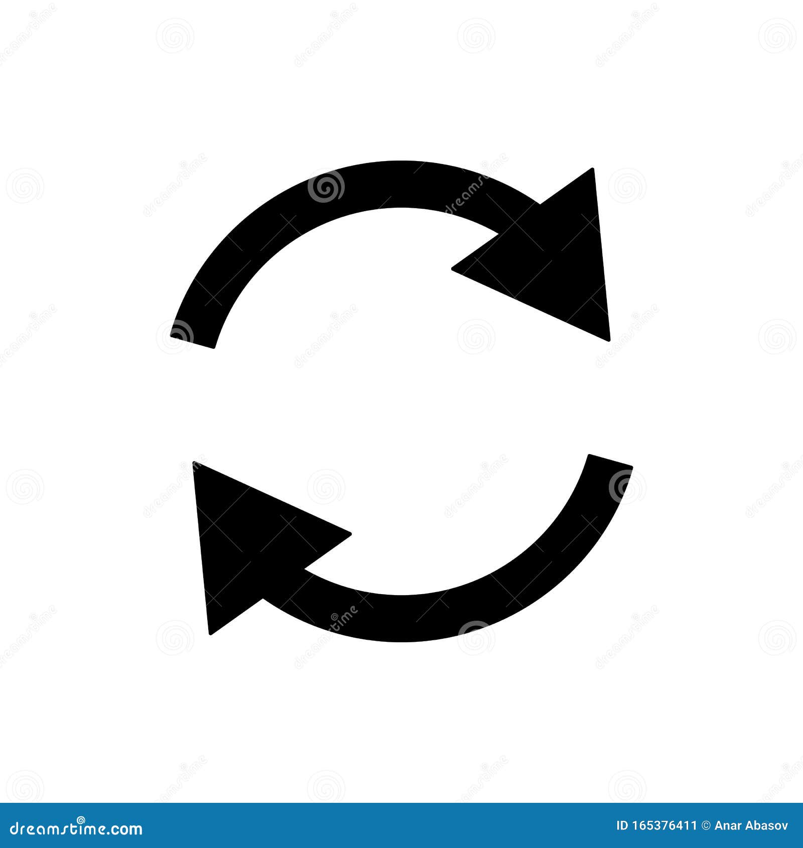 Refresh Icon. Element of Web Icon for Mobile Concept and Web Apps Stock ...