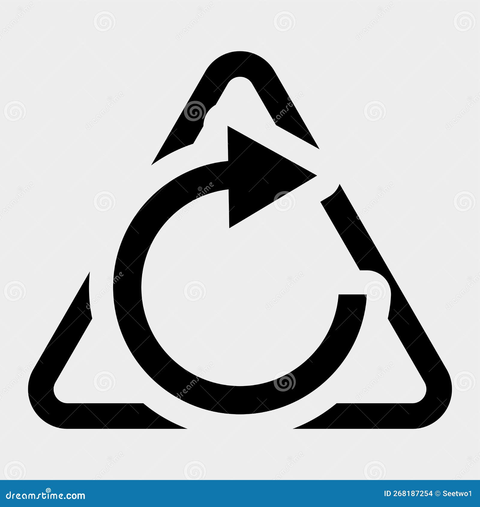 Refresh Icon Symbol Sign Isolate on White Background,Vector ...