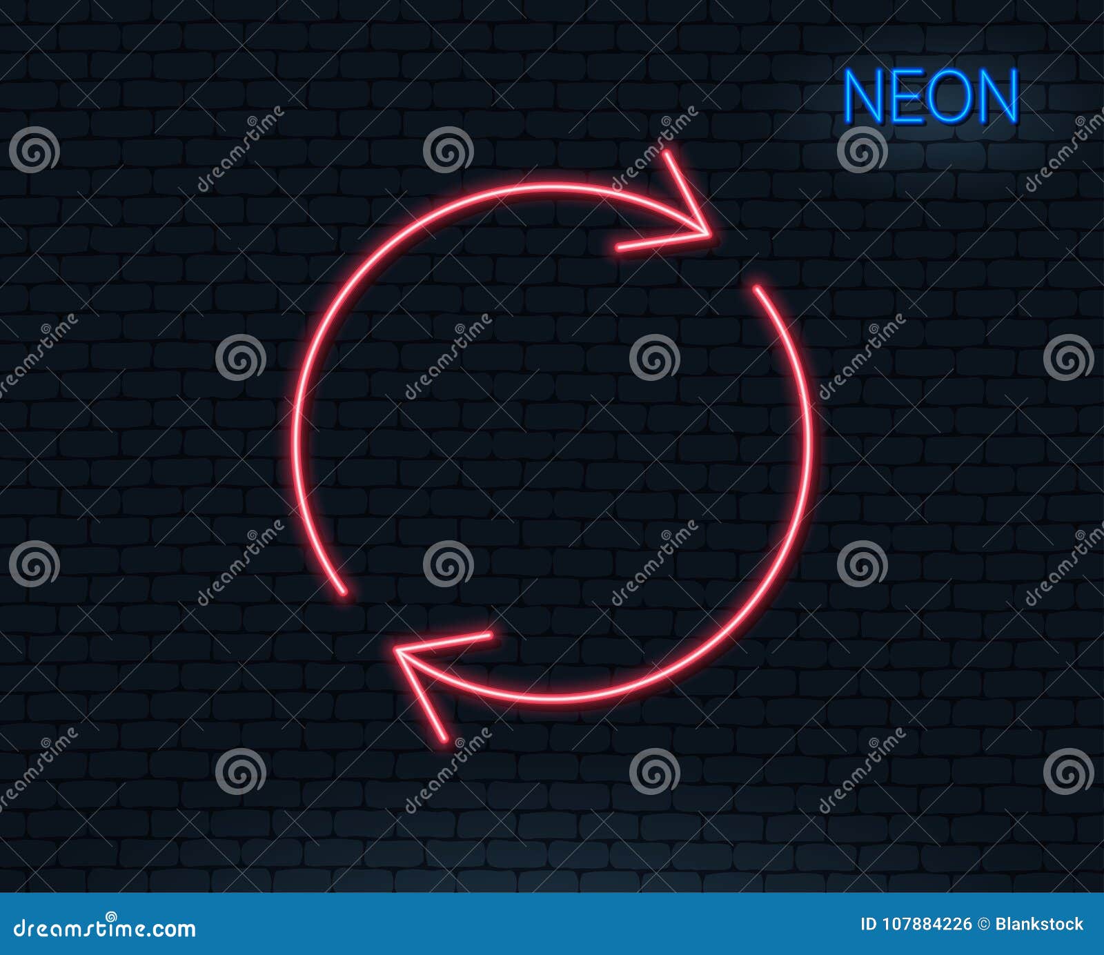 Refresh Line Icon. Rotation Arrow Sign Stock Vector - Illustration of ... Refresh Line Icon. Rotation Arrow Sign Stock Vector - Illustration of ...