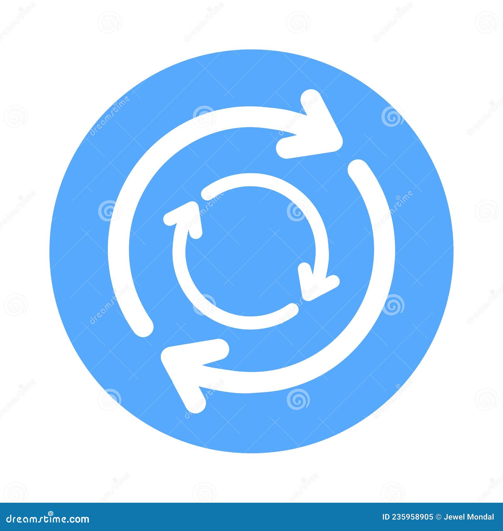 Refresh, Reload, Sync Icon. Blue Vector Sketch. Stock Vector ... Refresh, Reload, Sync Icon. Blue Vector Sketch. Stock Vector ...