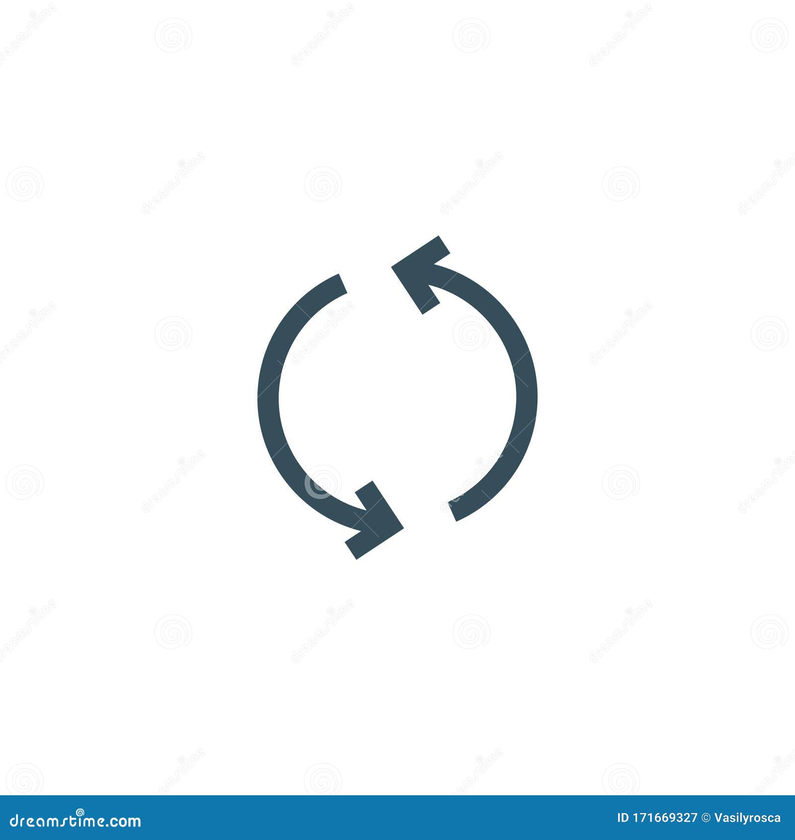 Refresh Repeat Icon Vector Arrow. Reload Reset Symbol Circle Loop Stock ... Refresh Repeat Icon Vector Arrow. Reload Reset Symbol Circle Loop Stock ...