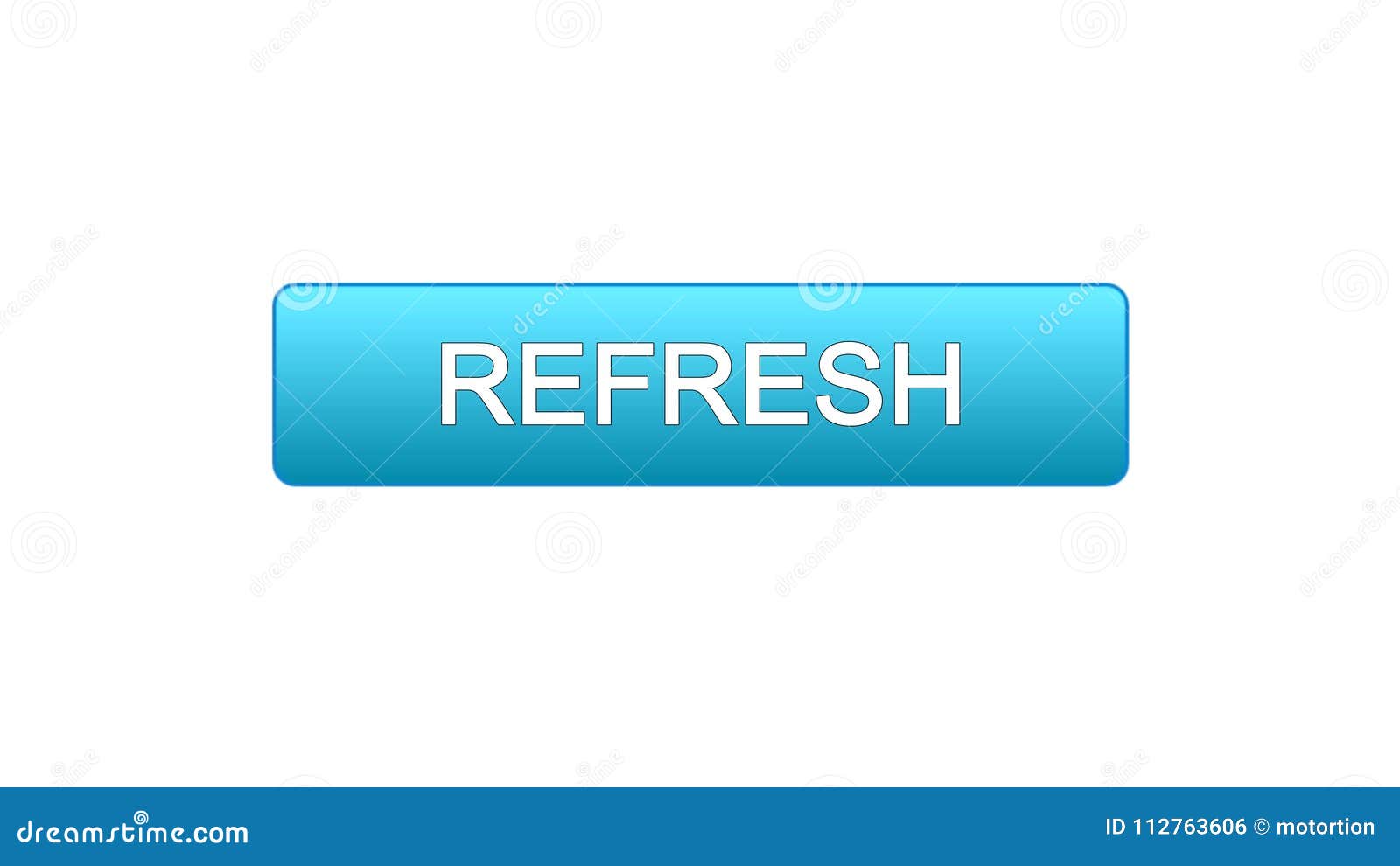 Refresh Web Interface Button Blue Color, Internet Site Design ...