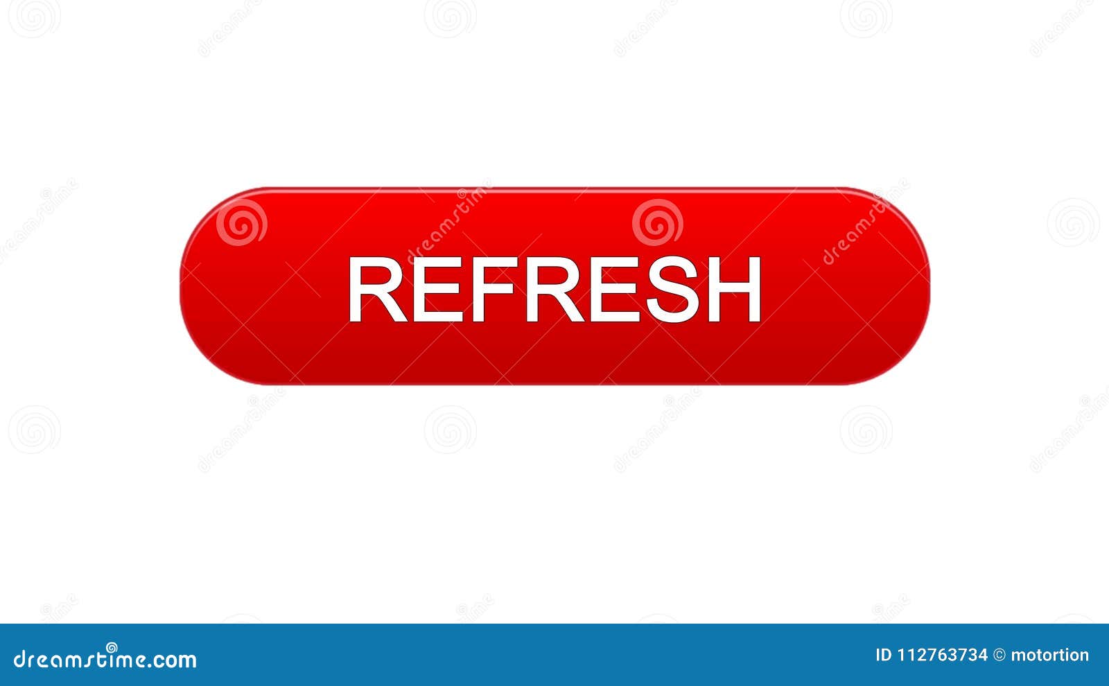 Refresh Web Interface Button Red Color, Internet Site Design ...