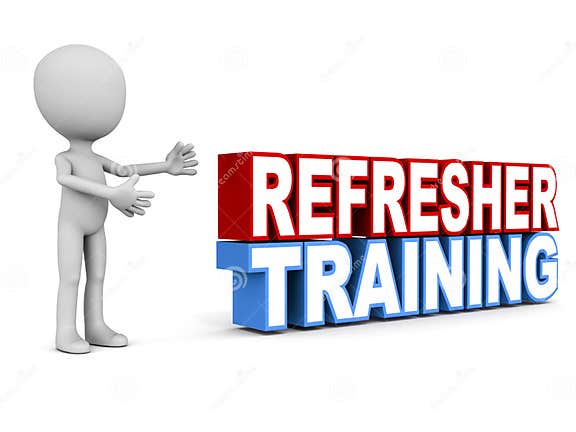 Refresher training stock illustration. Illustration of refresher - 40572975
