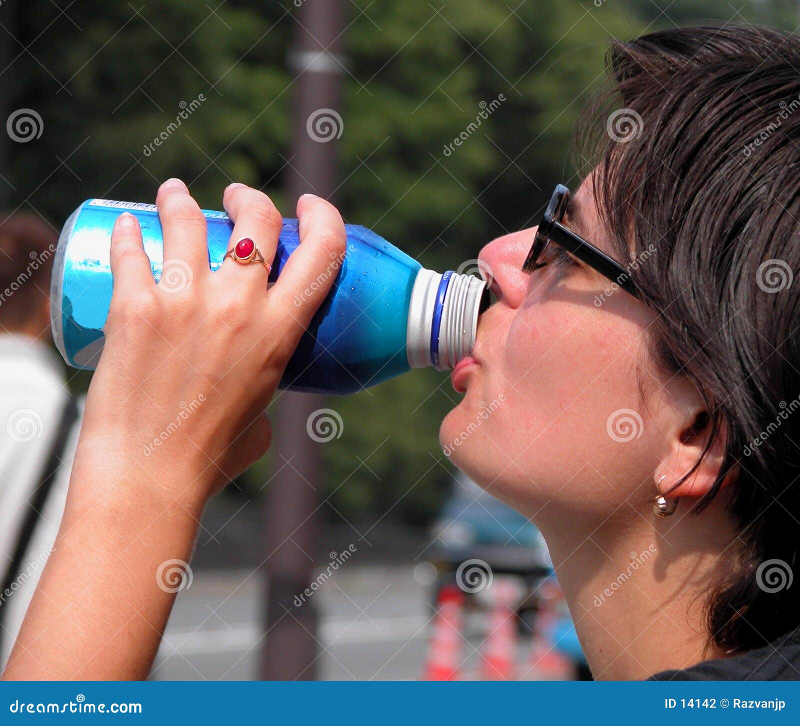 Refreshing stock photo. Image of fingers, break, hair, people - 14142