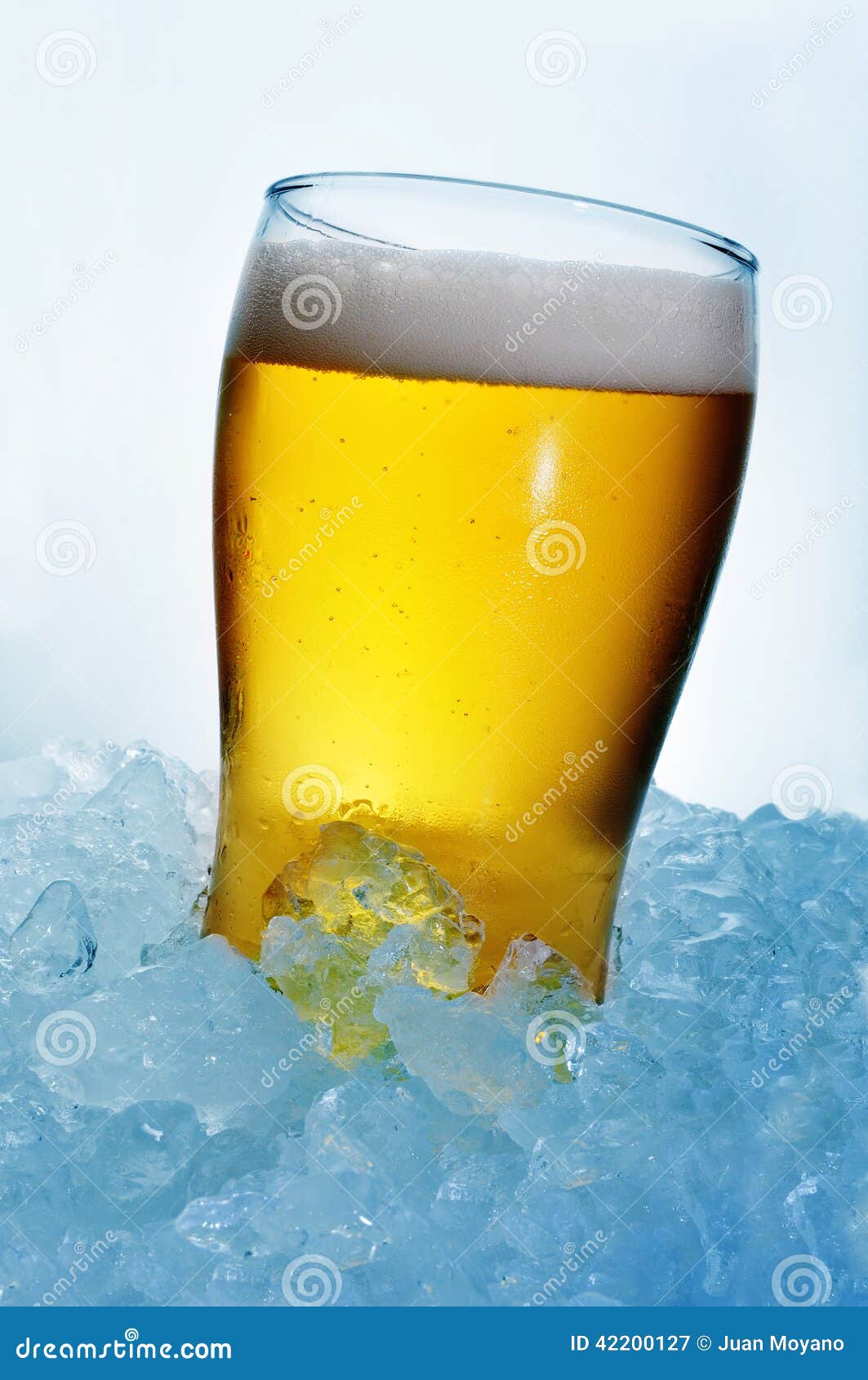 Refreshing beer stock image. Image of cold, pilsner, dependence - 42200127