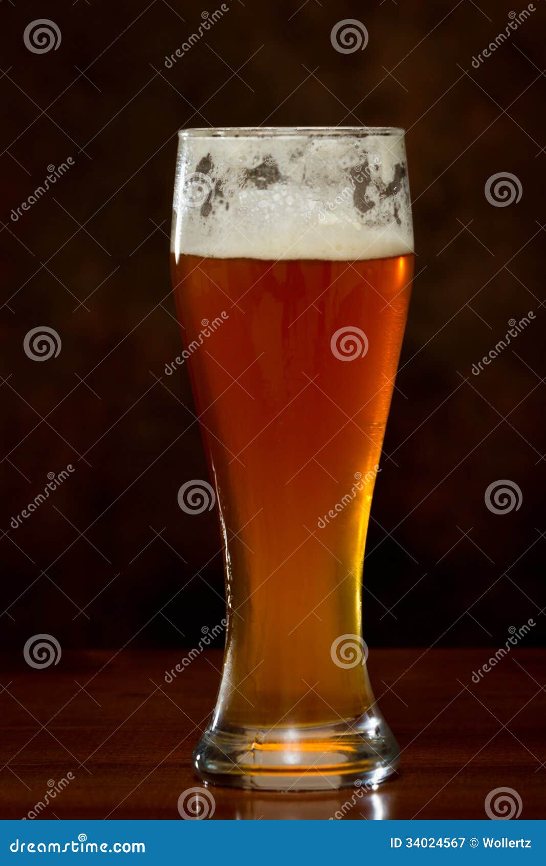 Refreshing beer stock image. Image of glassware, closeup - 34024567