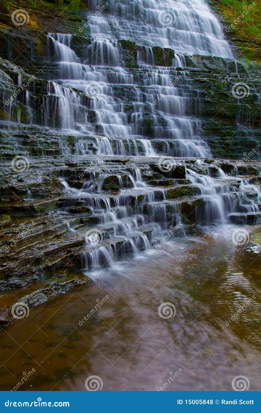 Refreshing Cascade stock photo. Image of falls, nature - 15005848