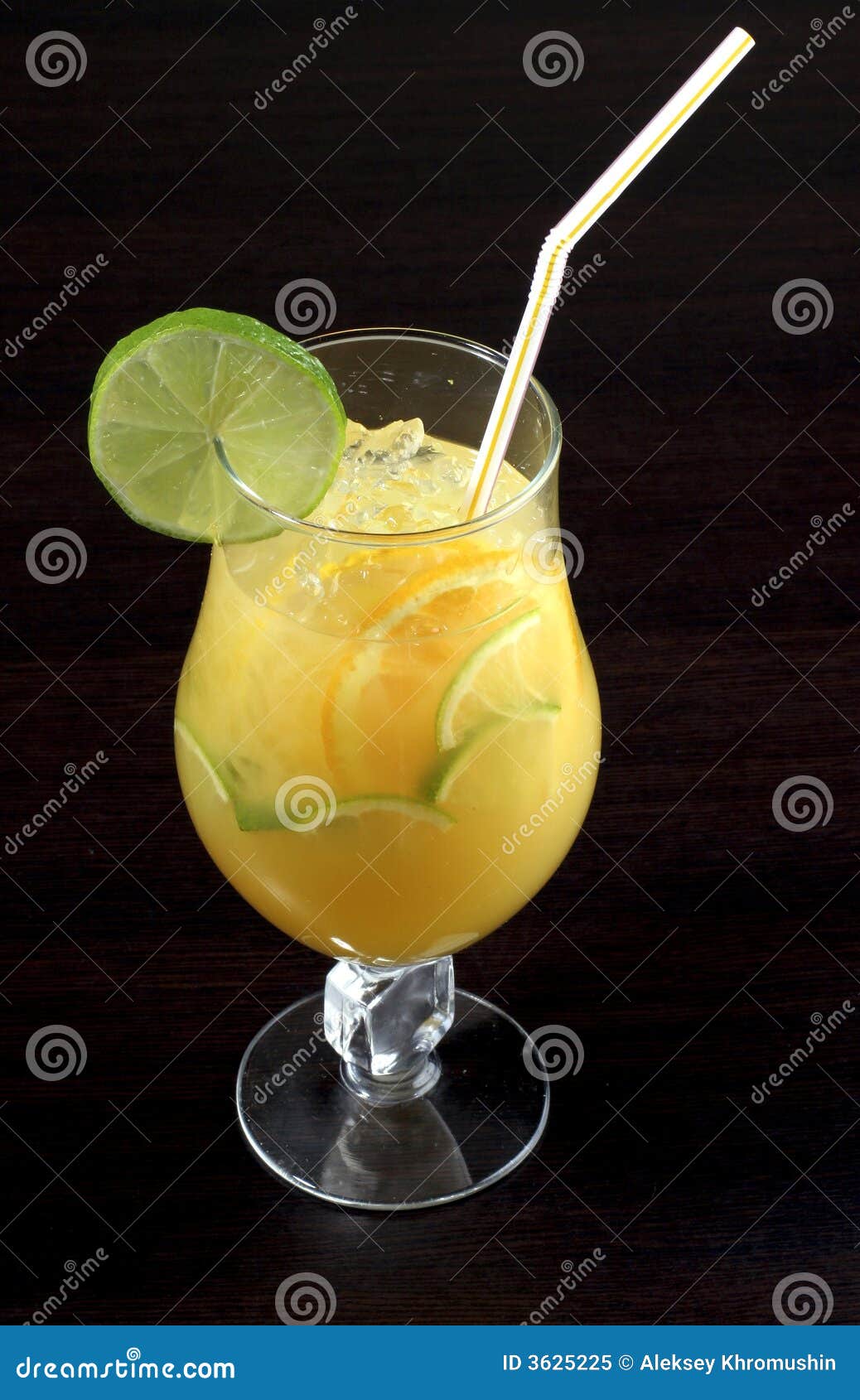 Refreshing cocktail stock image. Image of glass, lime - 3625225