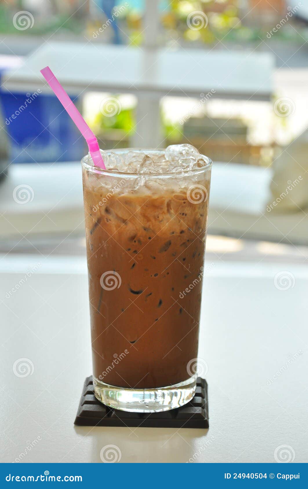 Refreshing coffee stock photo. Image of brown, chocolate - 24940504