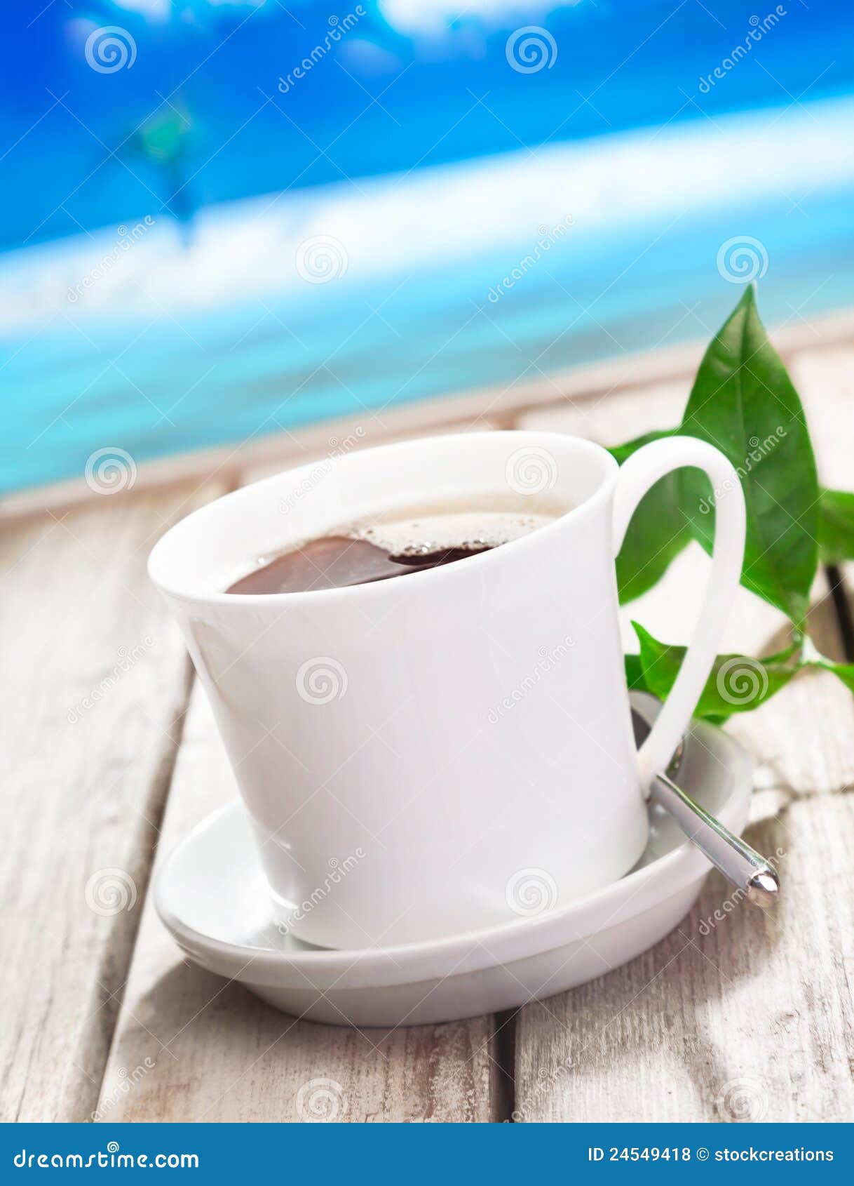 Refreshing cup of coffee stock photo. Image of coffee - 24549418