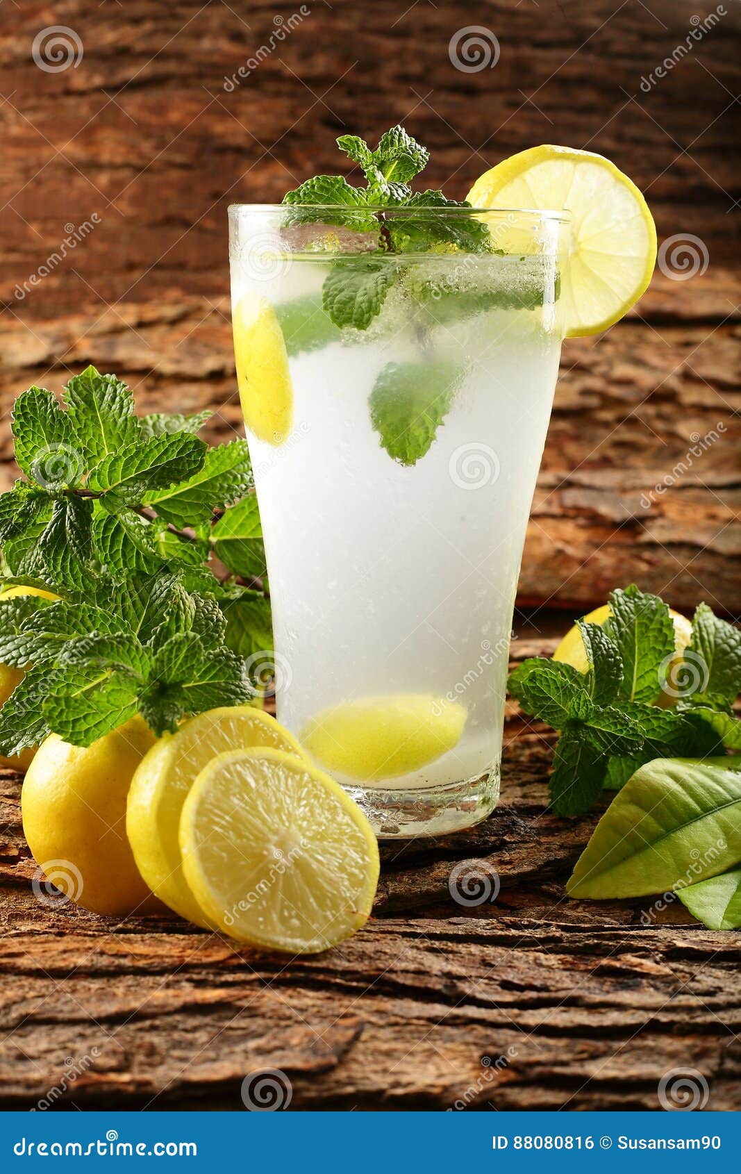 Refreshing Delicious Lemonade Stock Photo - Image of citric, freshness ...