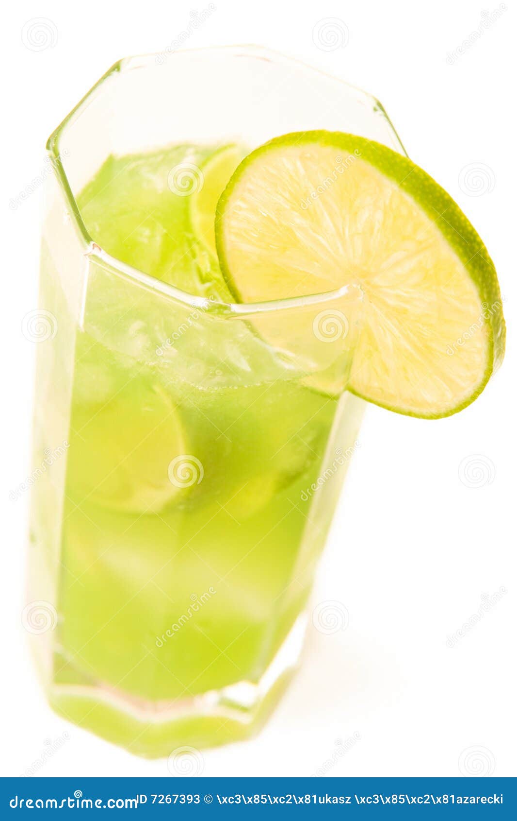 Refreshing drink stock image. Image of leaf, green, mojito - 7267393